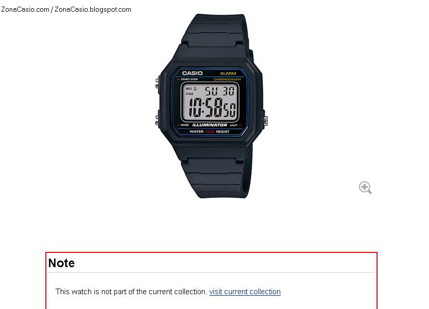 Zona Casio: Casio "se zampa" toda la producción del W-217 en un abrir y ...