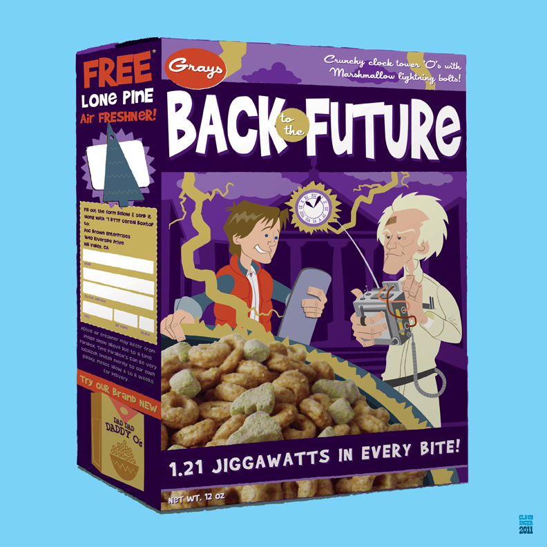 '80s Art That Is Part Of This Complete Breakfast!