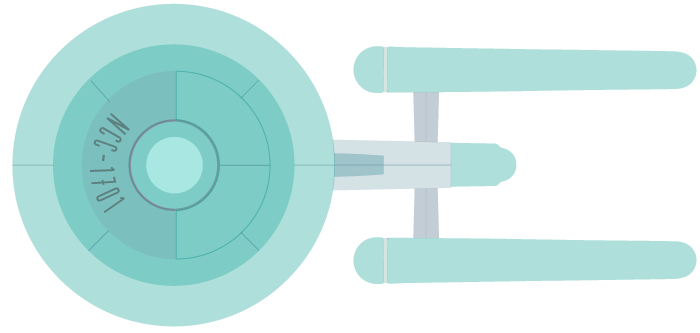 whatawhale: Star Trek Enterprise Vector Graphic