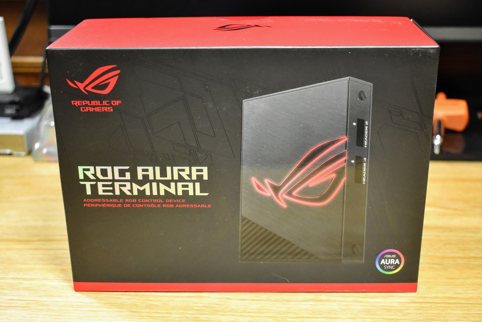 RGB的專ROG Aura Terminal & ROG Spotlight Aura輕開箱
