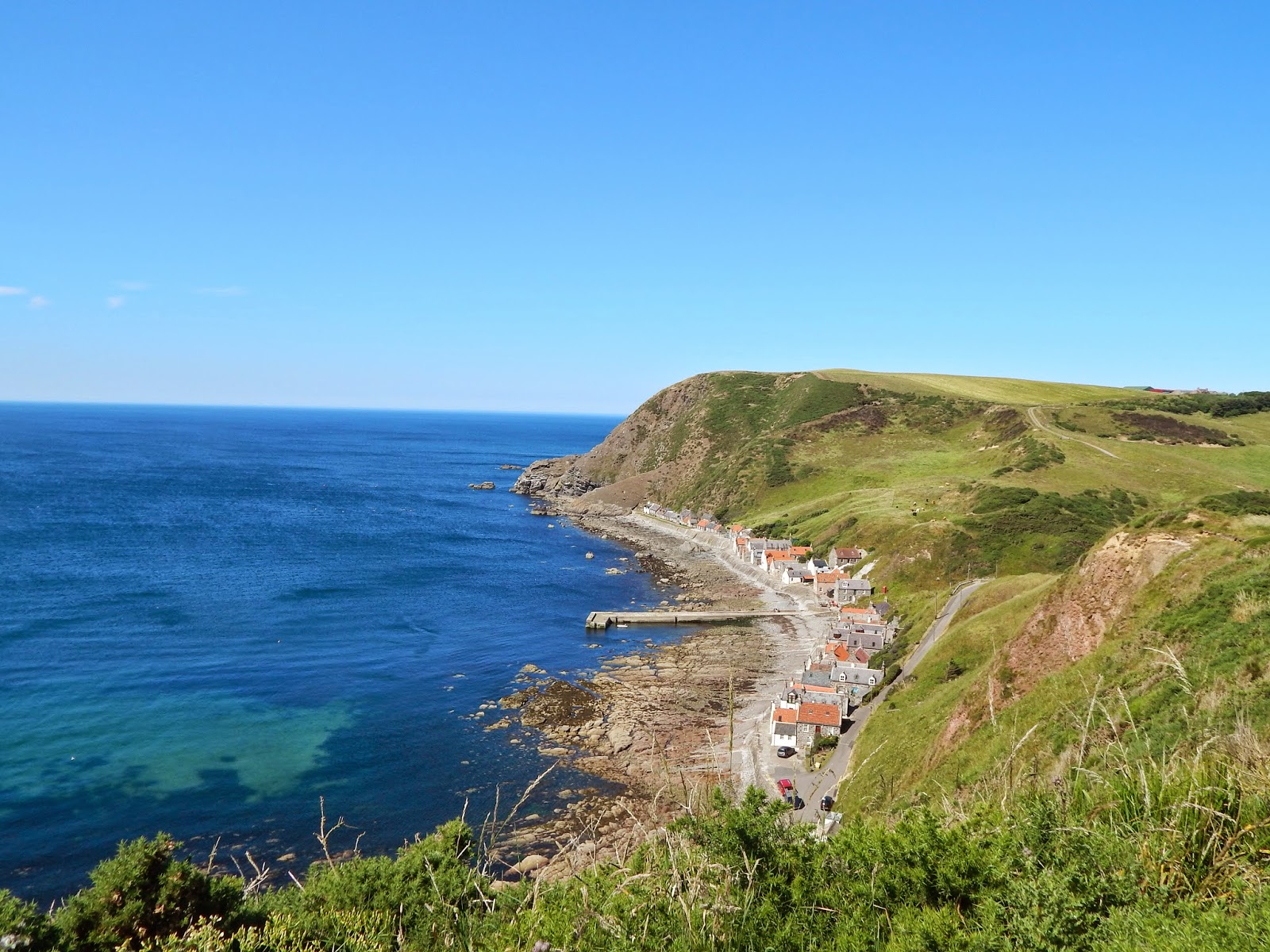 My Life in Scotland: This is Crovie, Aberdeenshire