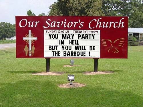 Your Daily Ha Ha: Great Church Signs!
