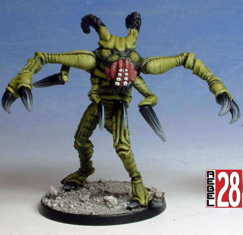 Rebel Minis: 28mm Brood-Hunter & EF Valkyrie Scout