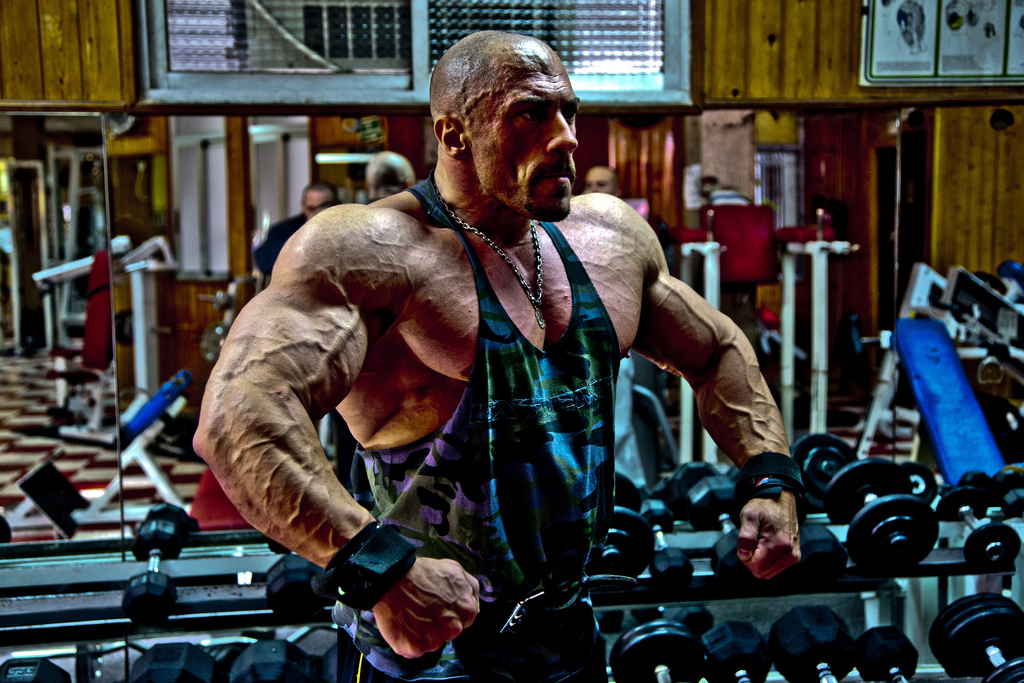 Muscle Lover: Spanish bodybuilder Roberto Del Amo