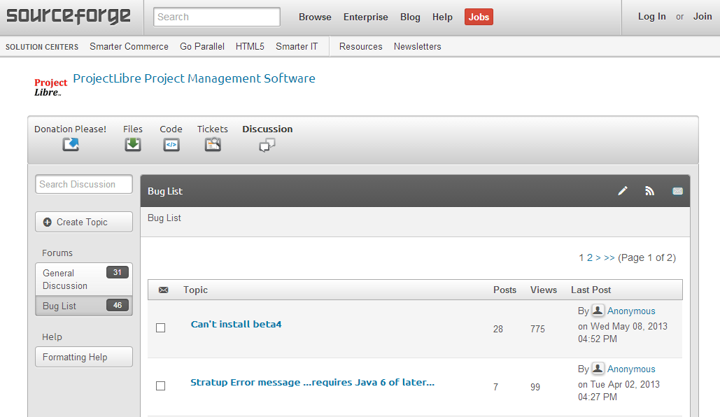 Canal ProjectLibre: As inovações do ProjectLibre
