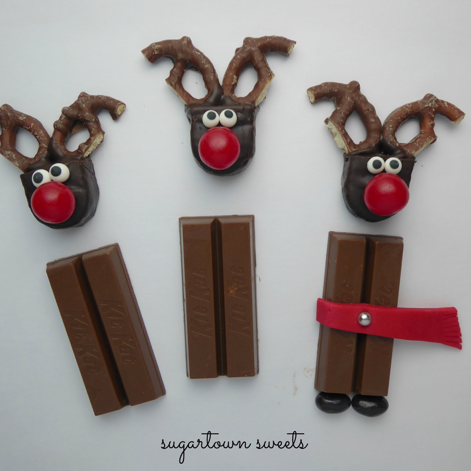 Sugartown Sweets: Rudolph the Red-Nosed Reindeer Candy Treats!