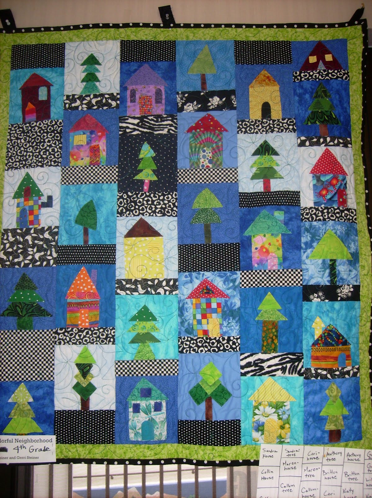 St. Louis Catholic School Louisville, Colorado: Class Quilts on Display