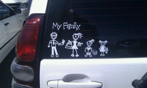 The view from here: Say it with stickers