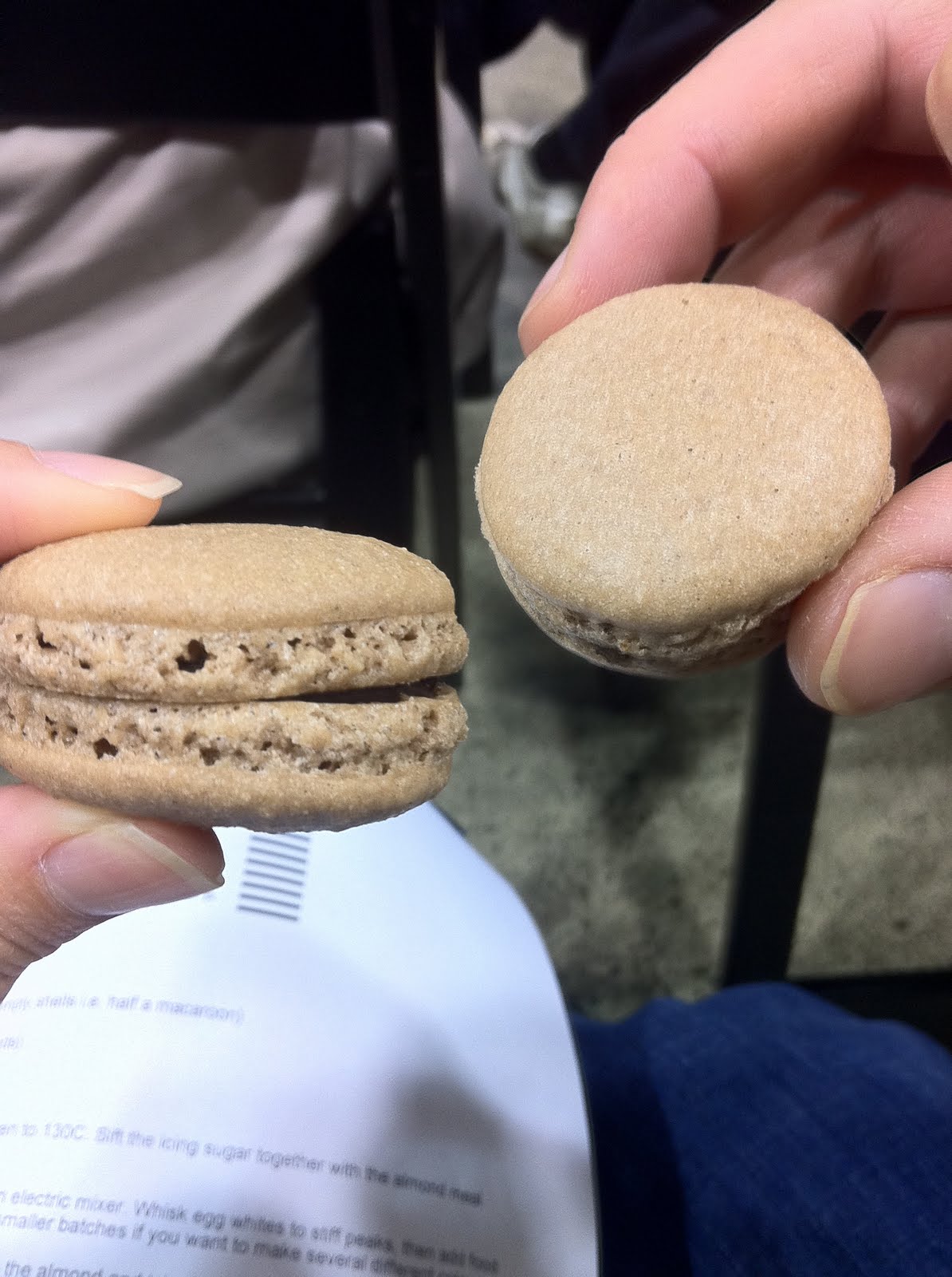 Team JJ's Bakery: Macaron class with Guillaume Nicoli!!!