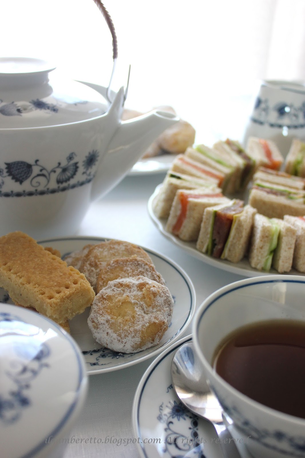 Il Gamberetto: The Afternoon Tea... con Ginger Shortbread, Lemon ...