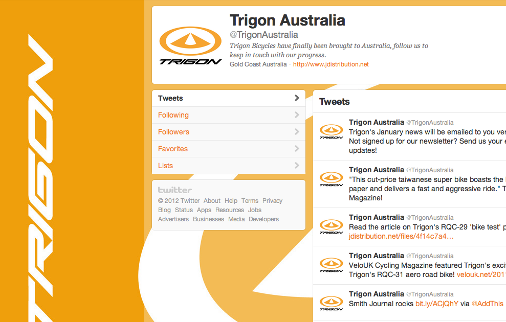 Trigon Bicycles Australia