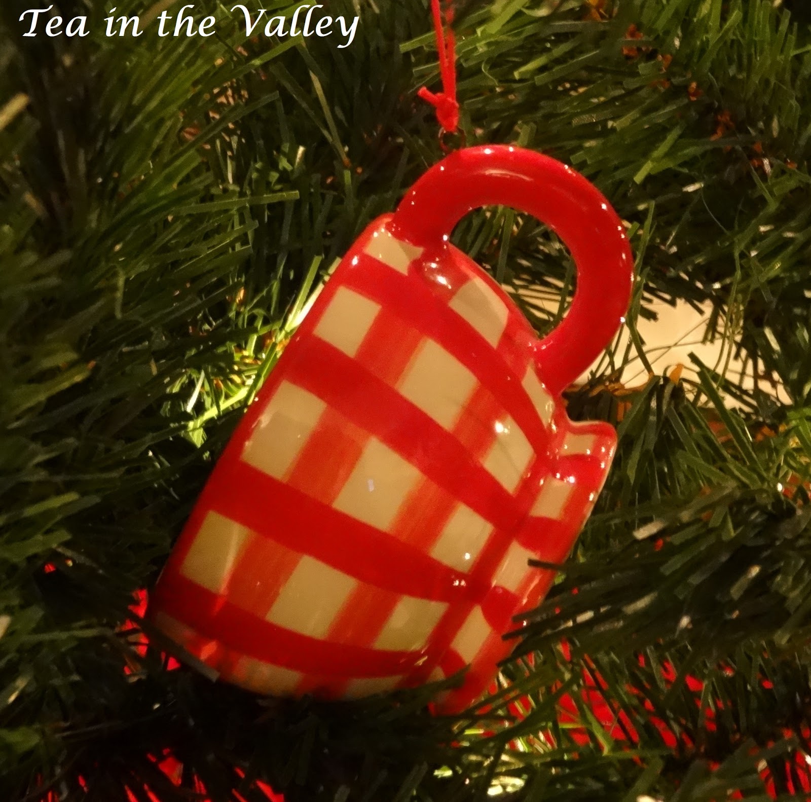 Tea in the Valley: 2017 Tea-Themed Christmas Tree
