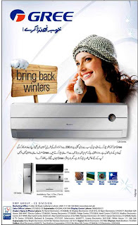 Advertising in Pakistan: GREE Air Conditioner | Bring Back Winters