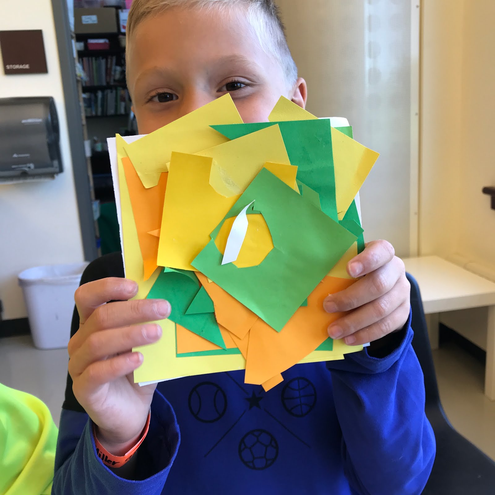 Mini Matisse: Collaborative Paper Quilt