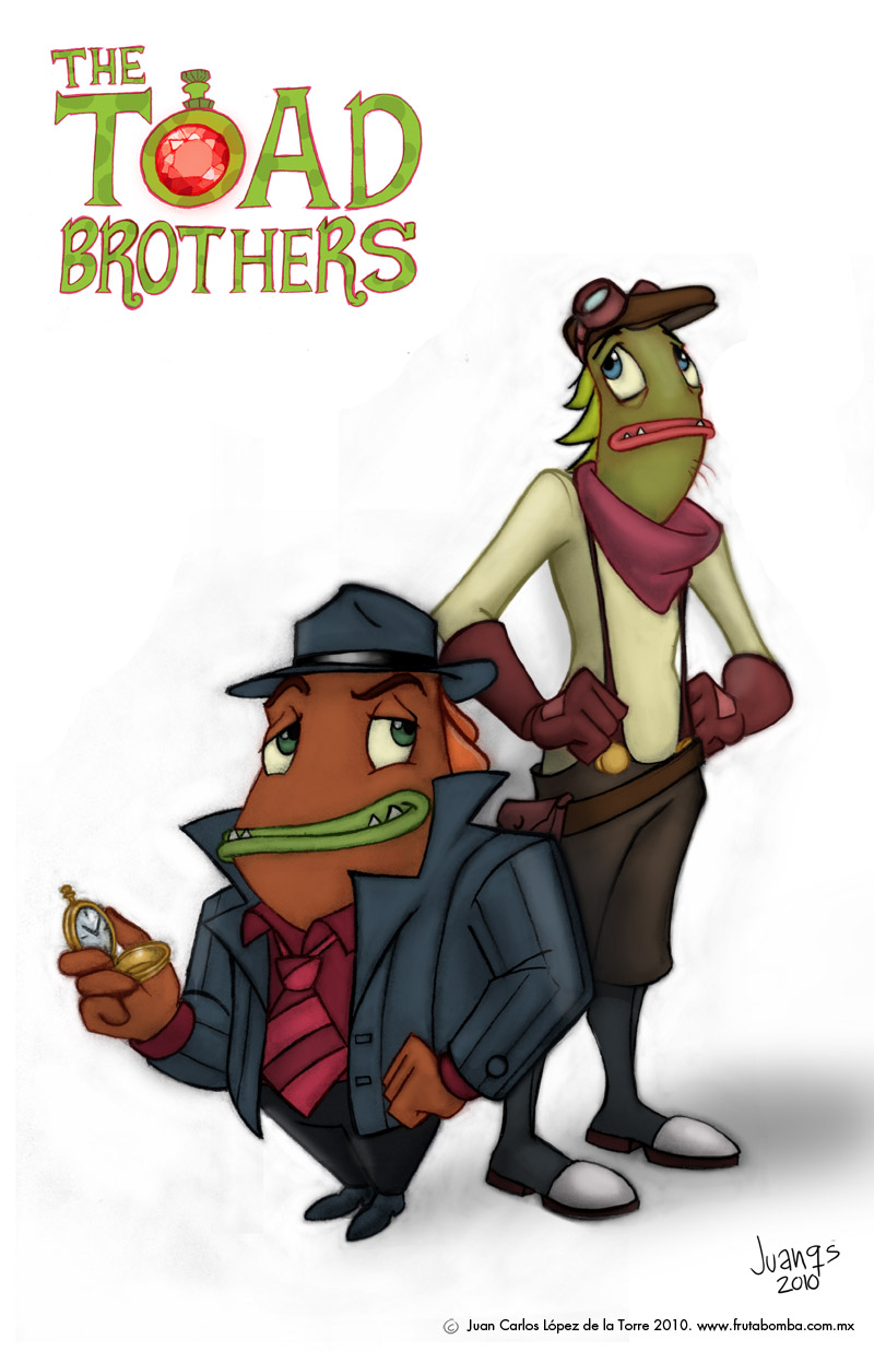 FRUTABOMBA: In Development: The Toad Brothers
