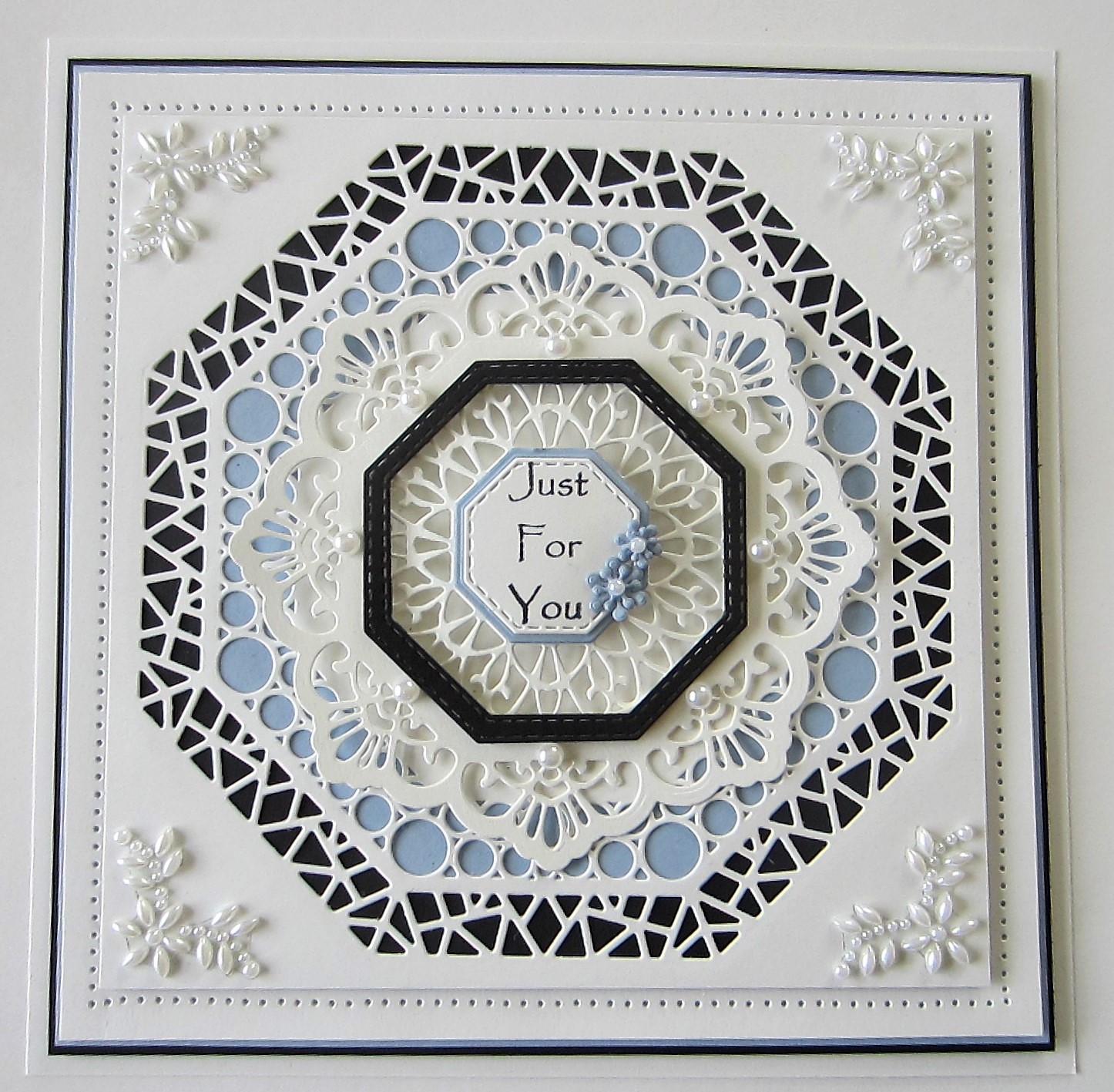 PartiCraft (Participate In Craft): Fancy Octagon Card