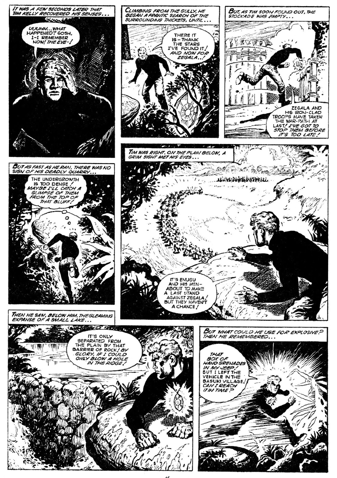 Peter Gray's Comics and Art: Valiant Annual 1966 Kelly's Eye story.