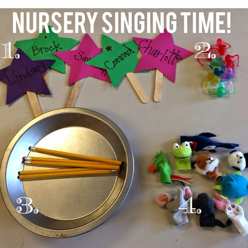 Living the Super Life: Nursery Singing Time!