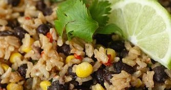 Brown Rice with Black Beans - Family Fresh Meals