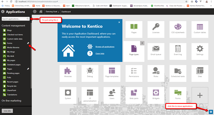 Learning Kentico: Content Admin Essentials (the small things) - Online ...