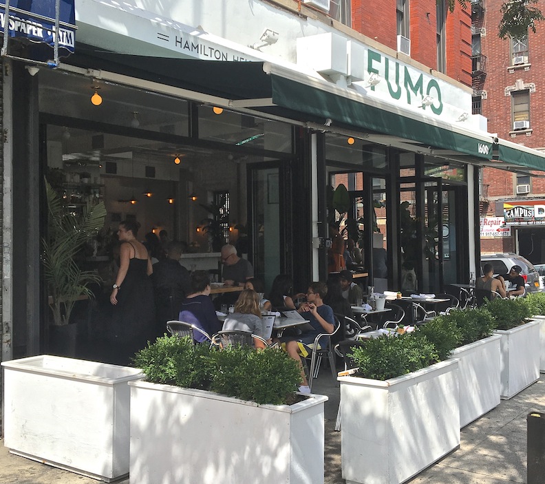H A R L E M + B E S P O K E: INTRODUCING: OUTDOOR SEATING AT FUMO