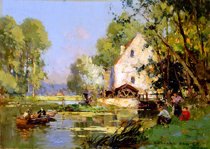 Painting of Edouard Leon Cortes artist, Edouard Leon Cortes paintings