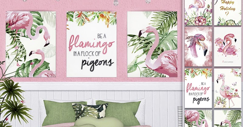 Flamingo posters | Lorelea
