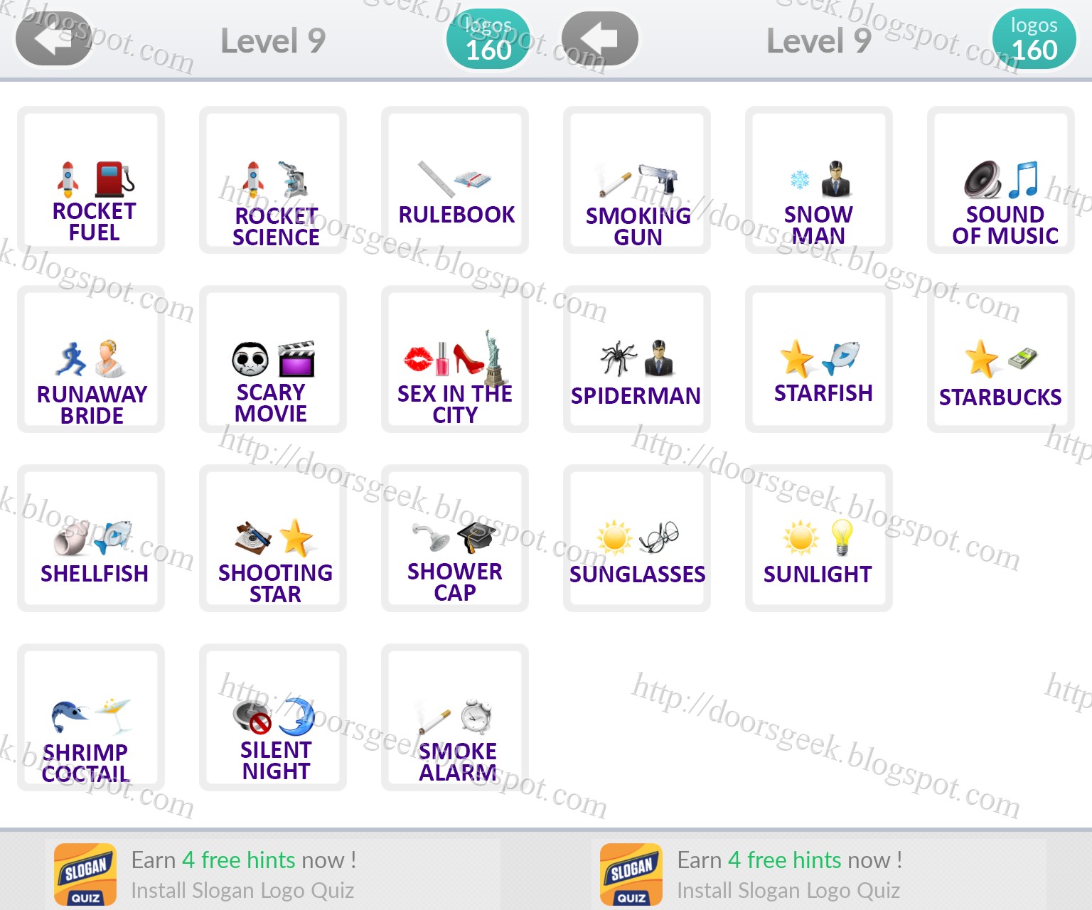 Logo Quiz Answers Level 9 Android