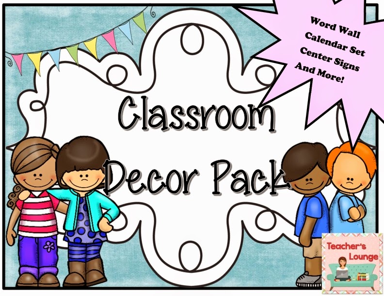 Teacher's Lounge: Back-to-School Classroom Decor Bundle