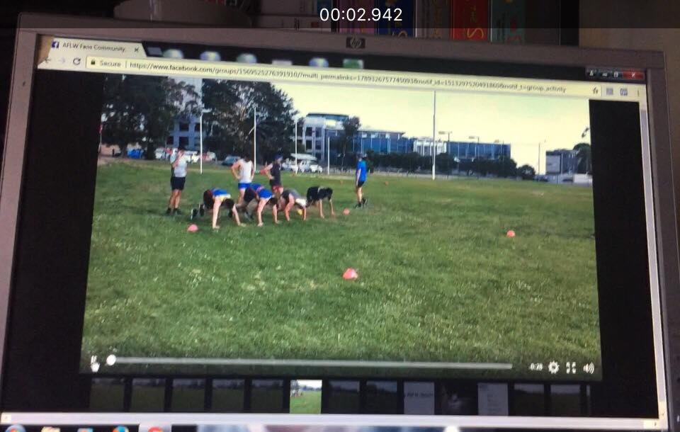 AFL / Aussie Rules Football Training: 2017