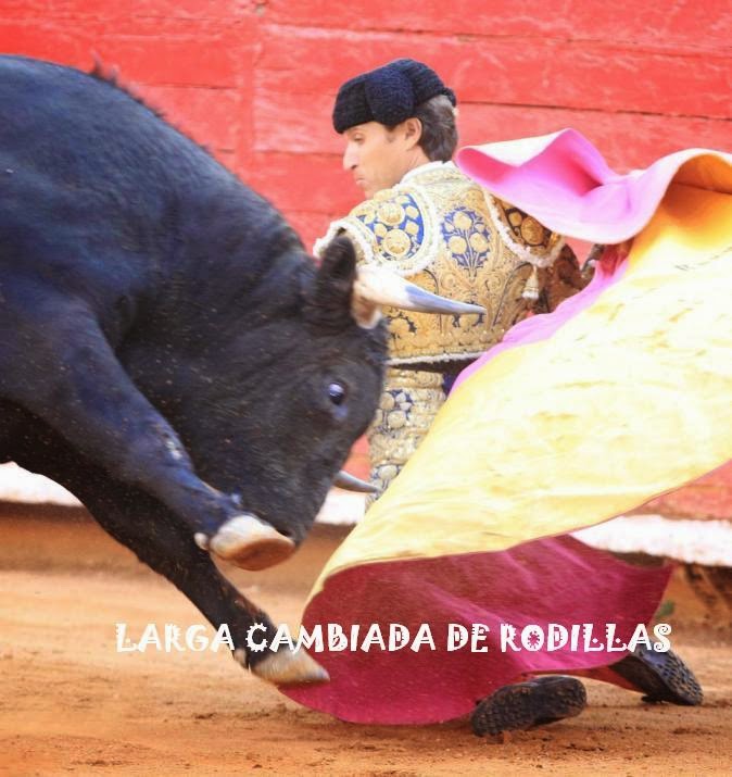 ¡suerte de capa donde no pasa el toro, trastear y correr los toros!