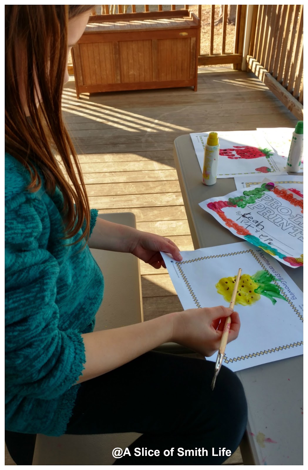 A Slice of Smith Life: Pro-Life Prints: Lesson 1: Preborn Babies