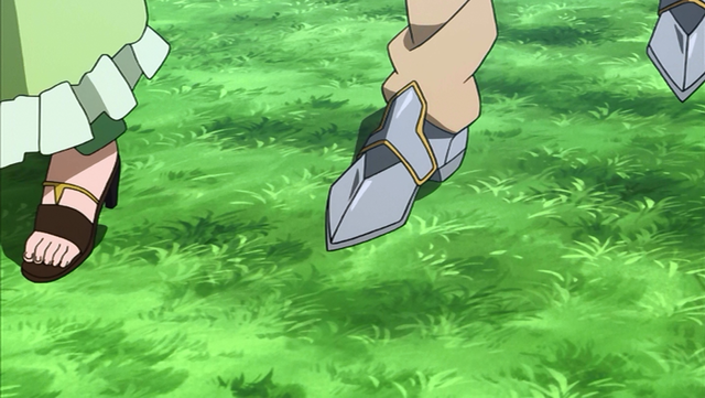 Anime Feet: The Sacred Blacksmith: Aria