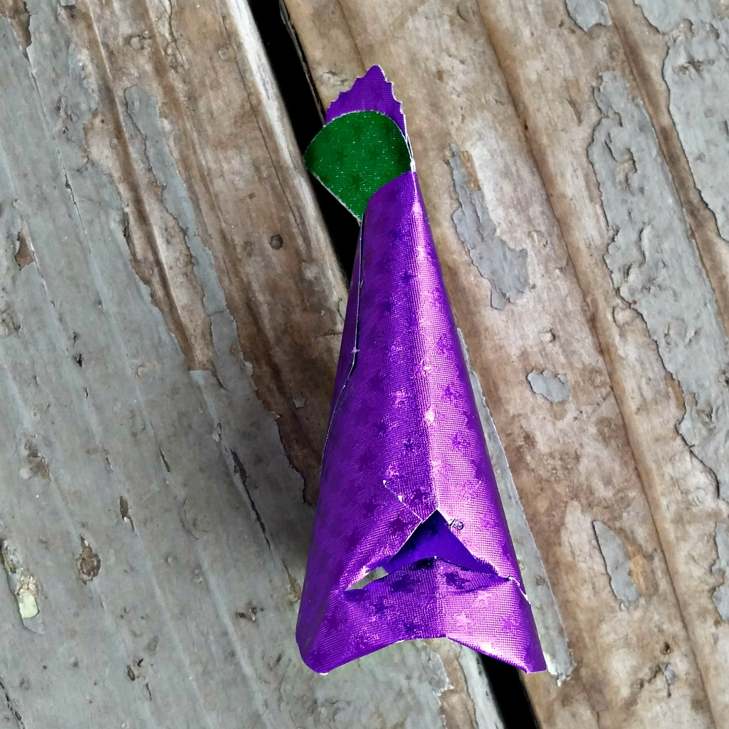 Scrappin' Chaos: Majestic Peacock From Rinea Foiled Paper