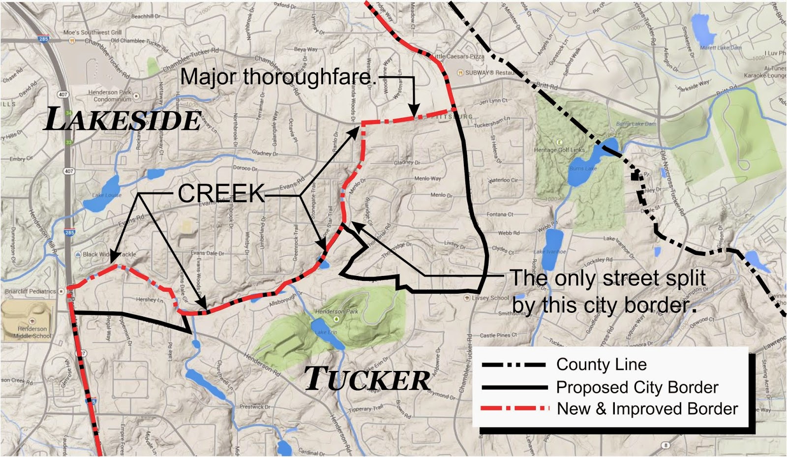The City of Tucker Initiative: How to Fix That Map!