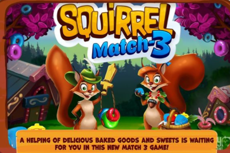 My Facebook Game List: Squirrel Match-3