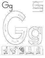 Puddle Wonderful Learning: Preschool Activities: Letter of the Week {Gg}