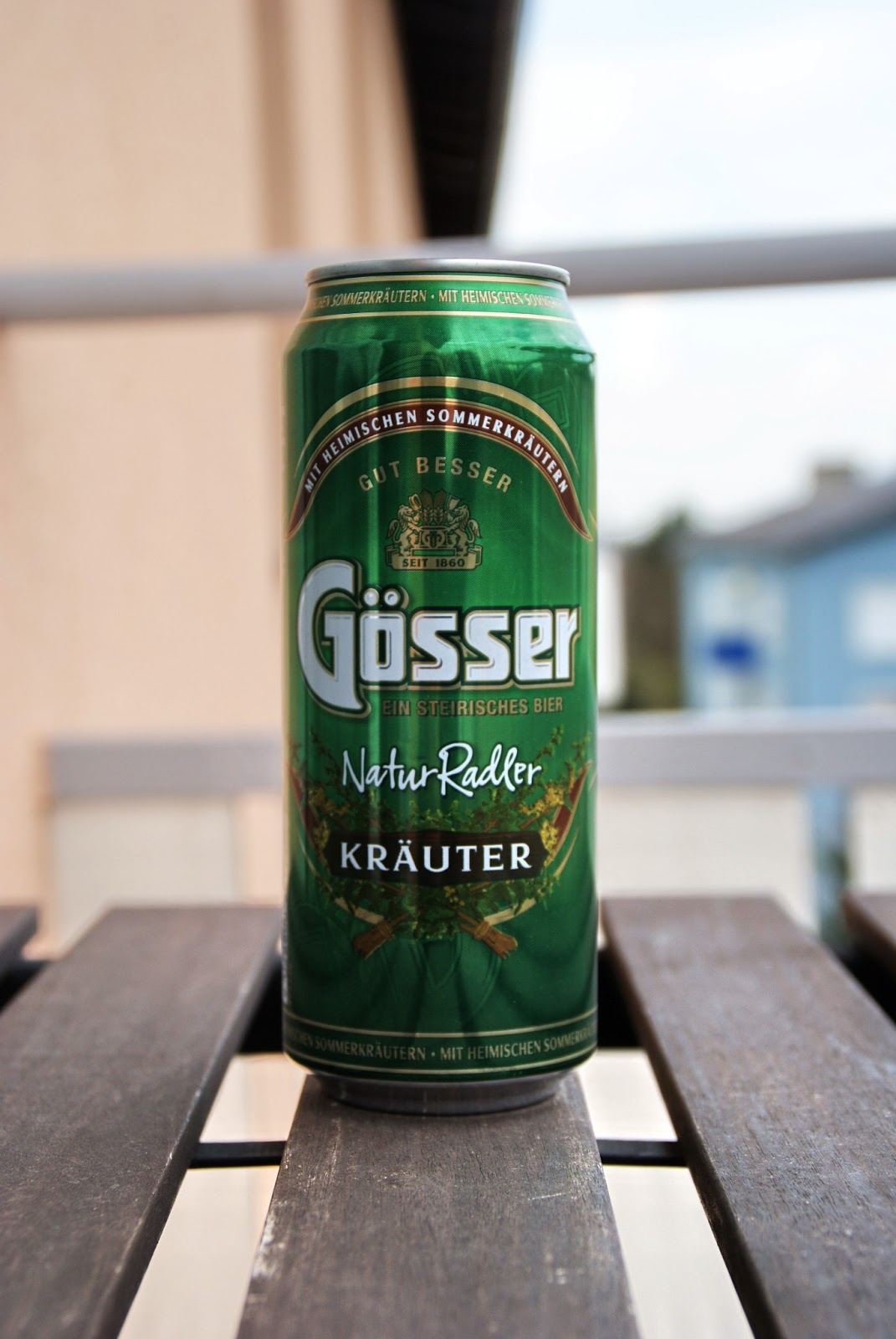 Der Bierige Blog: Gösser Natur Radler Kräuter