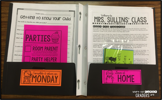 Meet the Teacher Label [Freebies] - Kristen Sullins Teaching
