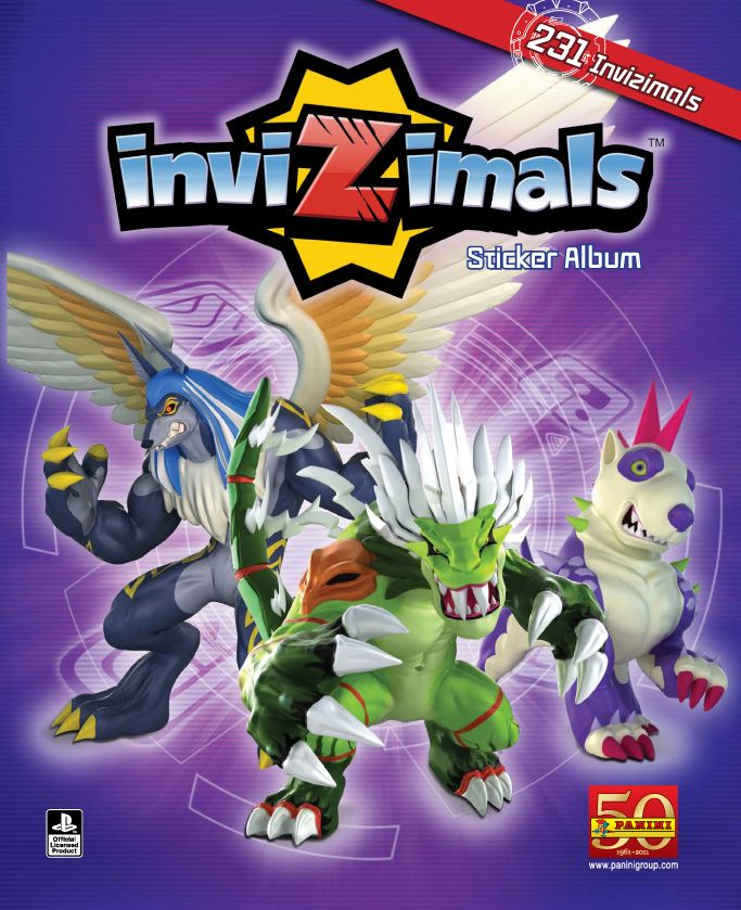 textures et couleurs pour habiller ton coeur: Les invizimals