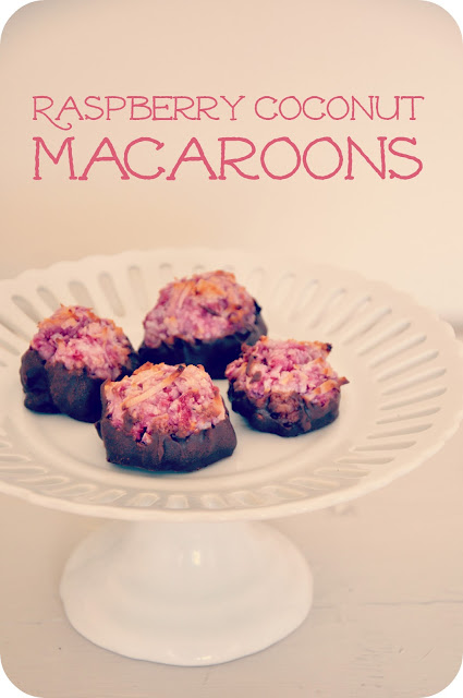 Wuthering Iris: Raspberry Coconut Macaroons