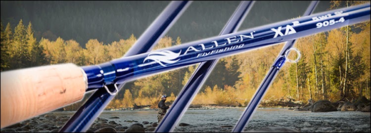 Tight Lined Tales of a Fly Fisherman: Allen Fly Fishing's Xa2 Rod Series
