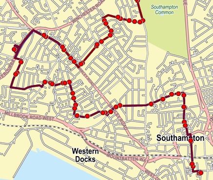 Southampton Bus Update: S1 & S2 changes from 30th June