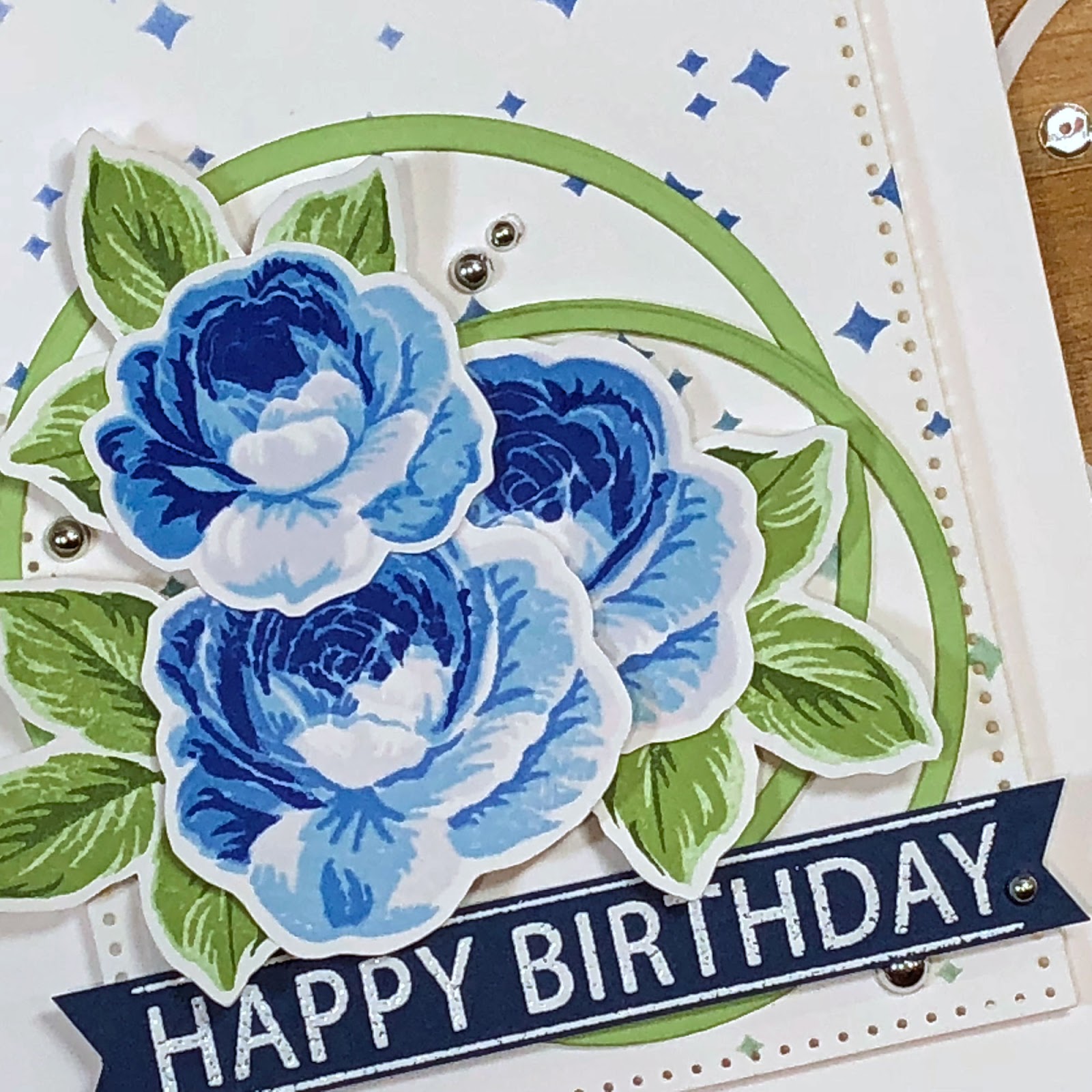 Happy Birthday Blue Roses