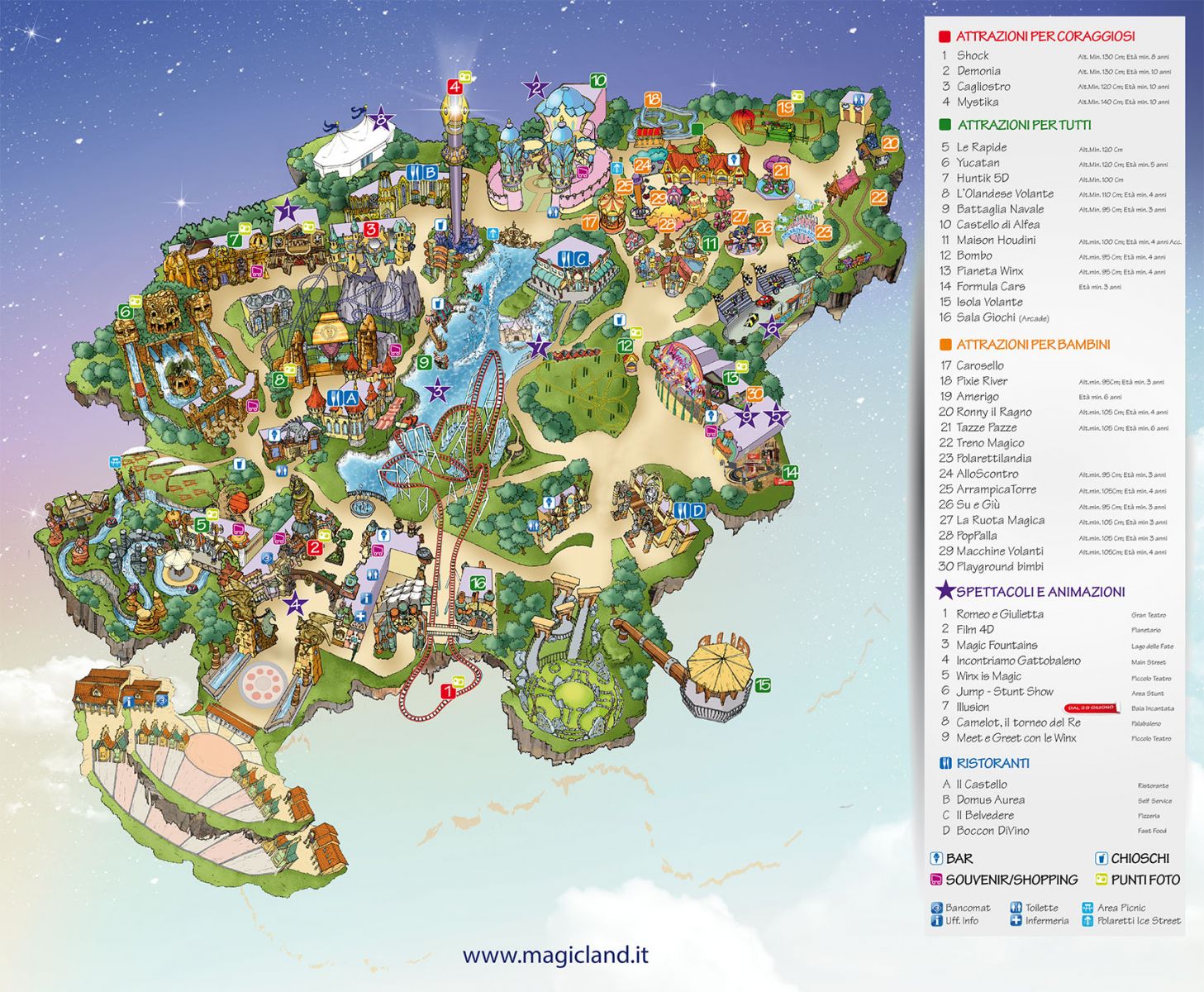 Rainbow Magicland 2016: Sconti, Promozioni e Offerte