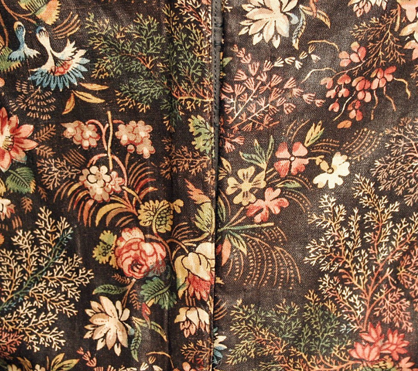 Barbara Brackman's MATERIAL CULTURE: Dark Ground Chintzes #4: What ...