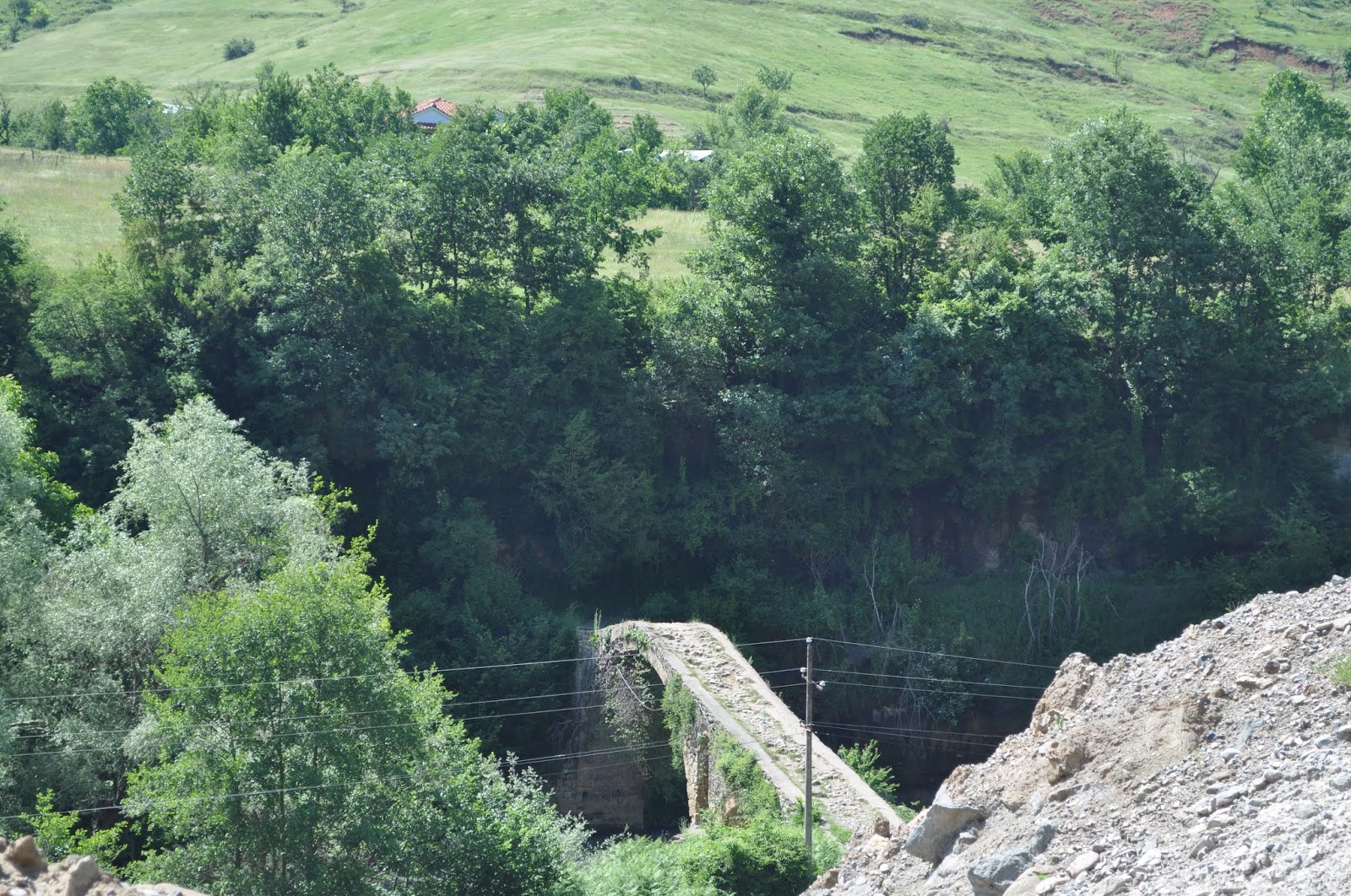Visit the Golik Bridge, part of Via Egnatia