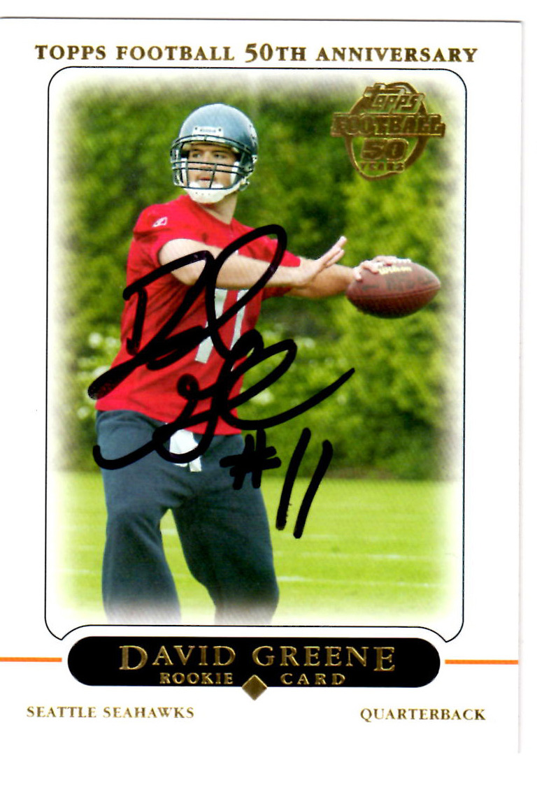 The Autograph Spot: David Greene