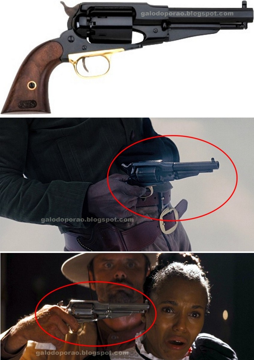 Galo do Porão: Django Livre - As Armas Usadas no Filme