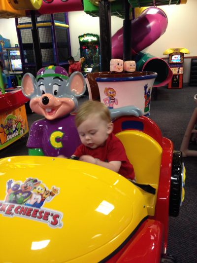 This Amazing Thing Called Life: Our first Chuck E. Cheese adventure!